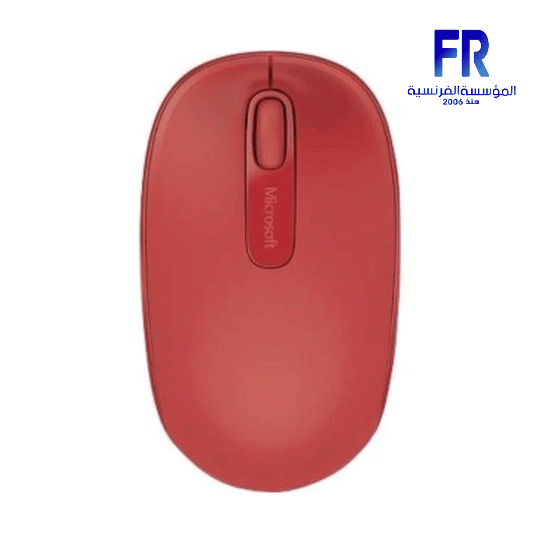 MICROSOFT 1850 FLAME RED V2 U7Z-00034 WIRELESS Mouse - Alfrensia