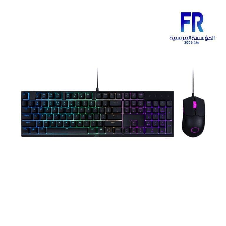 Cooler Master Ms110 Wired Gaming Keyboard And Mouse Combo | Alfrensia