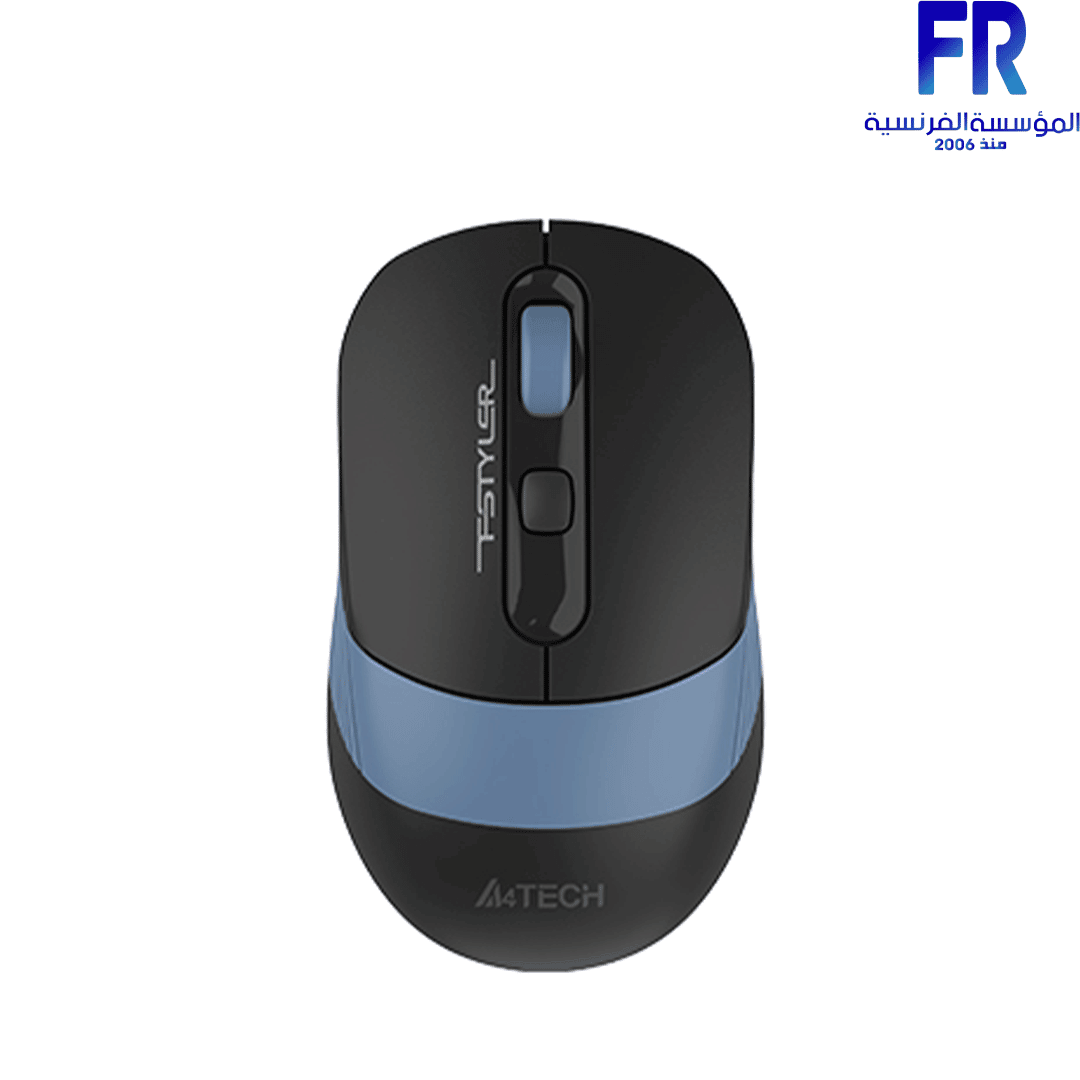 A4TECH FB10CS ASH BLUE RECHARGEABLE WIRELESS AND BLUETOOTH Mouse ...
