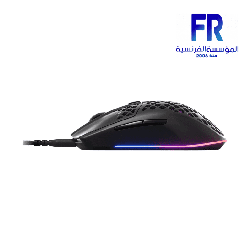Steelseries Aerox 3 2022 Onyx Ultra Lightweight Wired Gaming Mouse ...