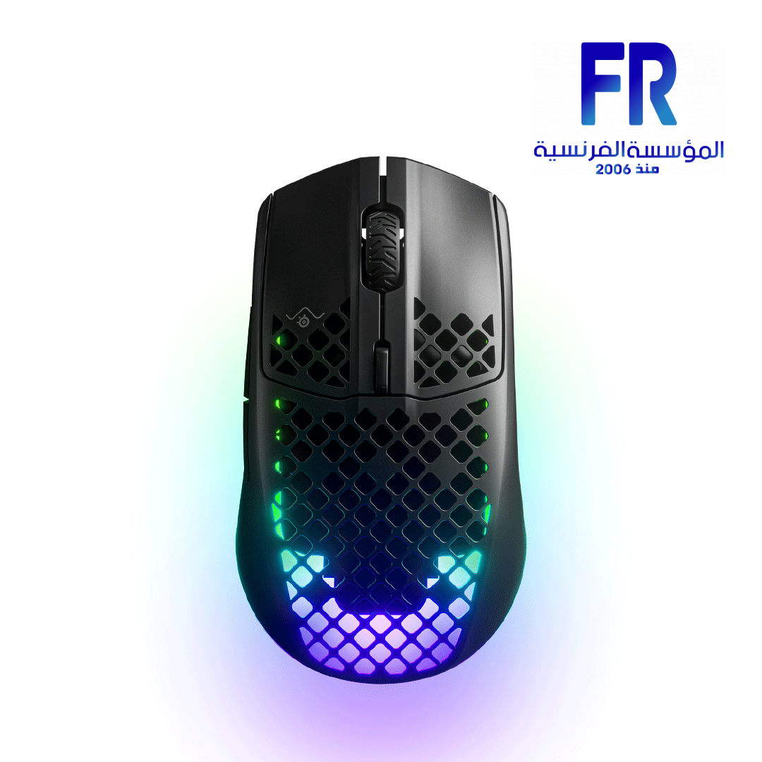 STEELSERIES AEROX 3 2022 ONYX WIRELESS GAMING Mouse | Alfrensia