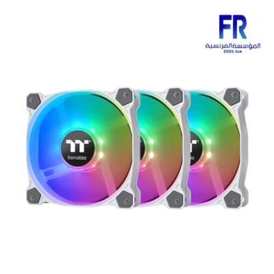 Thermaltake Pure 12 ARGB Sync Radiator Fan White Tt Premium Edition 3 ...
