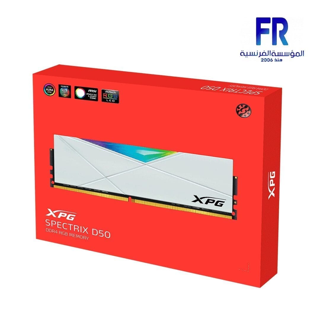 XPG SPECTRIX D50 16GB ( 2x8) DDR4 3200MHZ DESKTOP Memory | Alfrensia