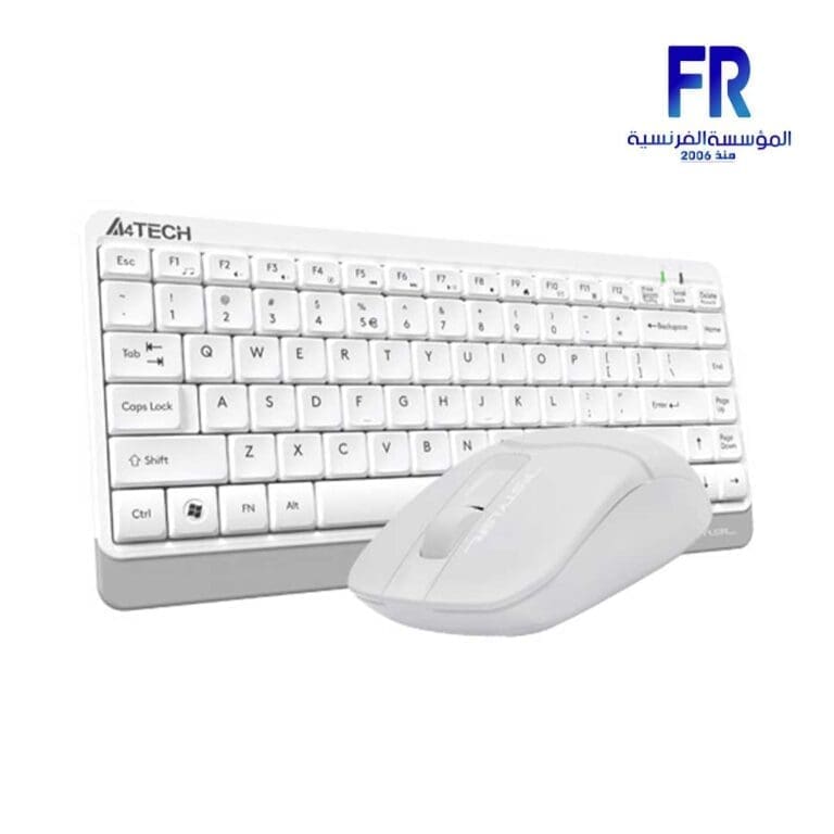 A4Tech Fg1112S White Wirless Keyboard And Mouse Combo