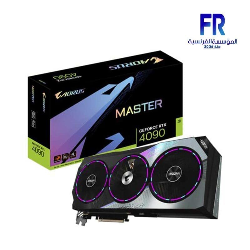 Gigabyte RTX 4090 Aorus Master 24Gb GDDR6X 384Bit Graphic Card