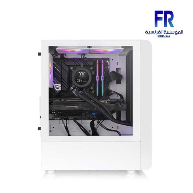 Thermaltake S200 Tg Snow ARGB Mid Tower Case