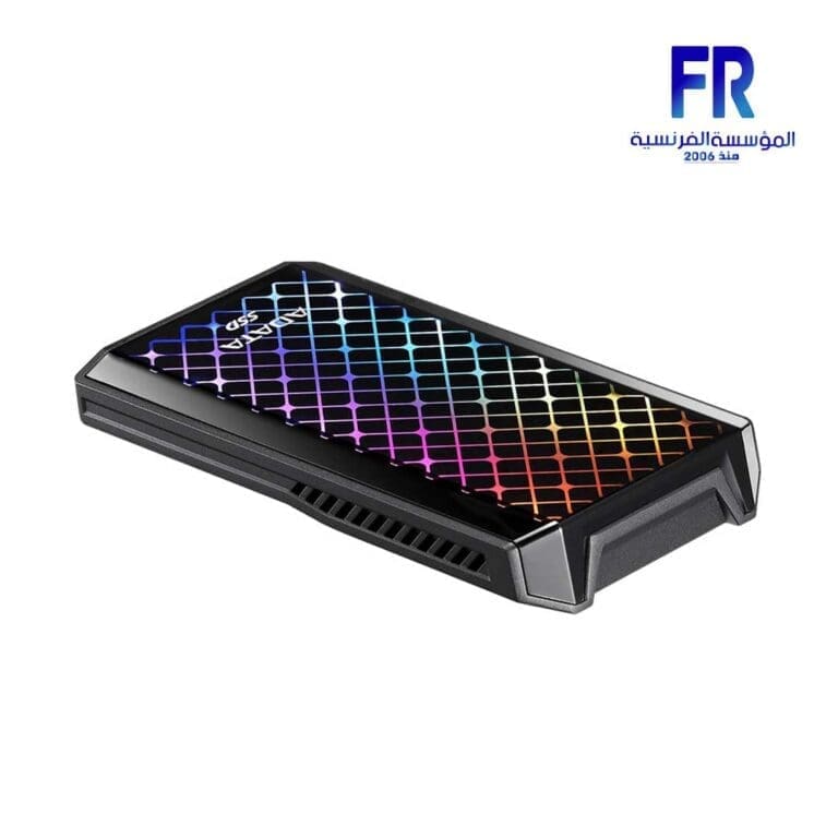 Adata Se900G 1Tb RGB Lighting Type-C Black External Solid State Drive SSD