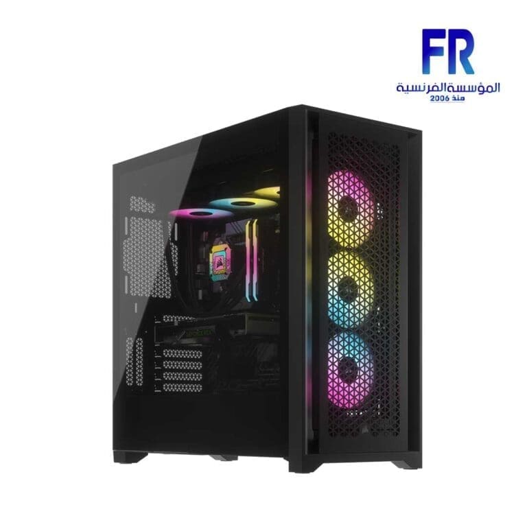 Corsair Icue 5000D RGB Airflow 3 Fans Af120 RGB Elite Tg White Mid ...