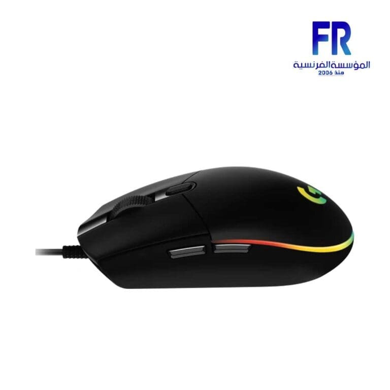 Logitech G102 Lightsync Black Wired Gaming Mouse | Alfrensia