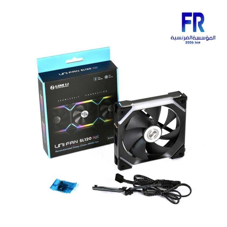 Lian Li UNI Fan SL120 RGB Revolutionized Daisy-Chain ARGB Fan | Alfrensia