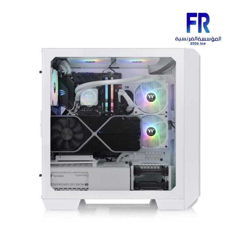 Thermaltake View 300 MX Snow ARGB Edition Mid Tower Case | Alfrensia
