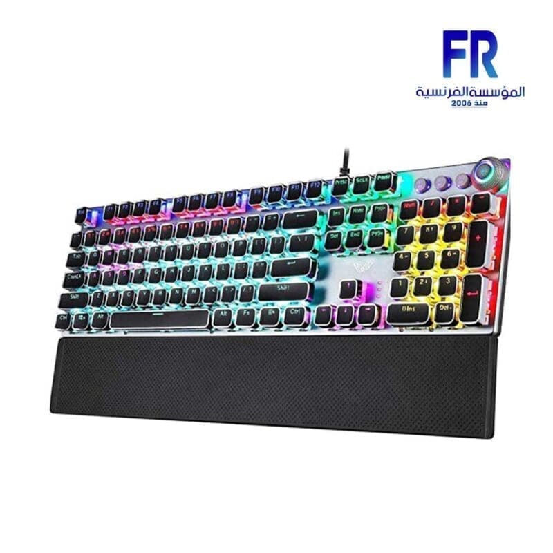 Aula F2088 Frame Black Squre Brown Switch Mechanical Gaming Keyboard ...
