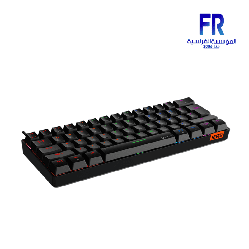 Meetion MK005 60% Blue switch Arabic Wired Mechanical Keyboard ...