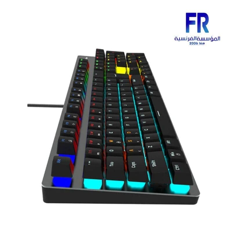Meetion MK007PRO Blue switch Arabic Wired Mechanical Keyboard ...