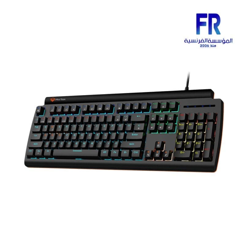 Meetion MK600RD Red switch Arabic Wired Mechanical Keyboard | Alfrensia ...