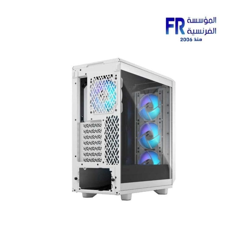 Fractal Design Meshify 2 Compact RGB TG Clear Tint White Mid Tower Case ...