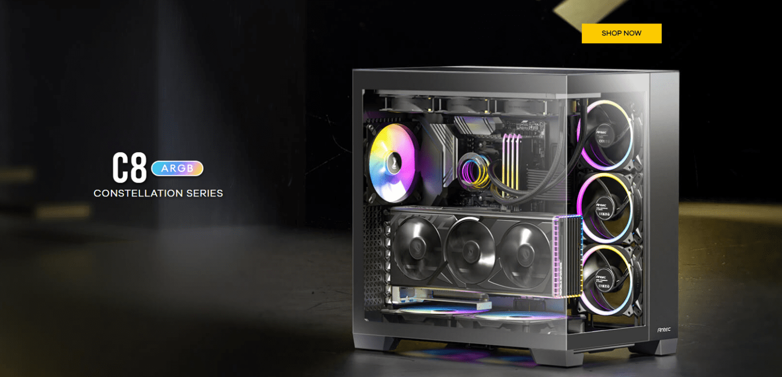 Antec C8 ARGB Full Tower Case | Alfrensia – Best PC Hardware & Gaming Gear