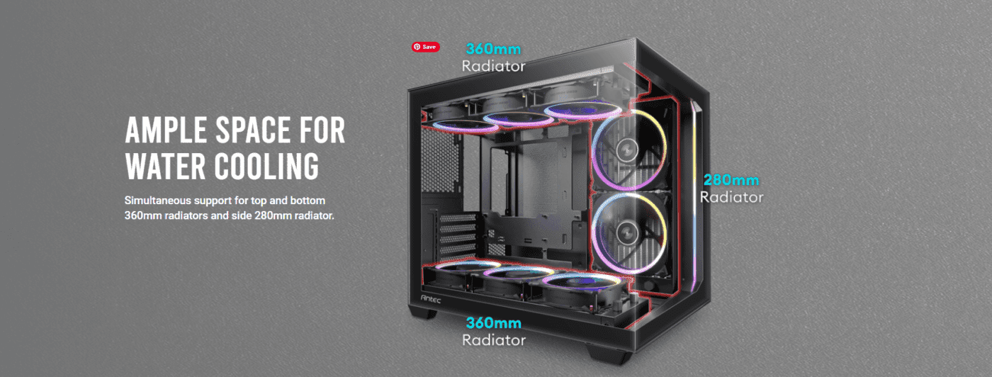 Antec C5 ARGB Mid Tower Case | Alfrensia – Best PC Hardware & Gaming Gear