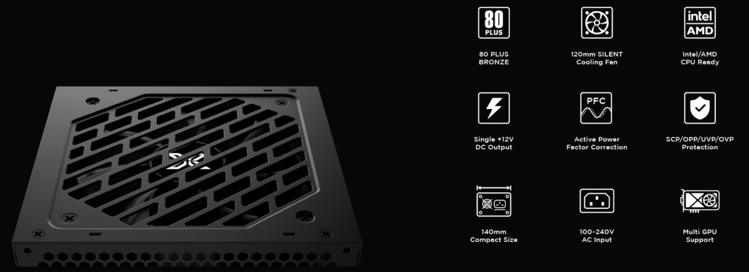Xigmatek Alphard ARGB + Asgard 750W 80+ Bronze Super Tower Case ...