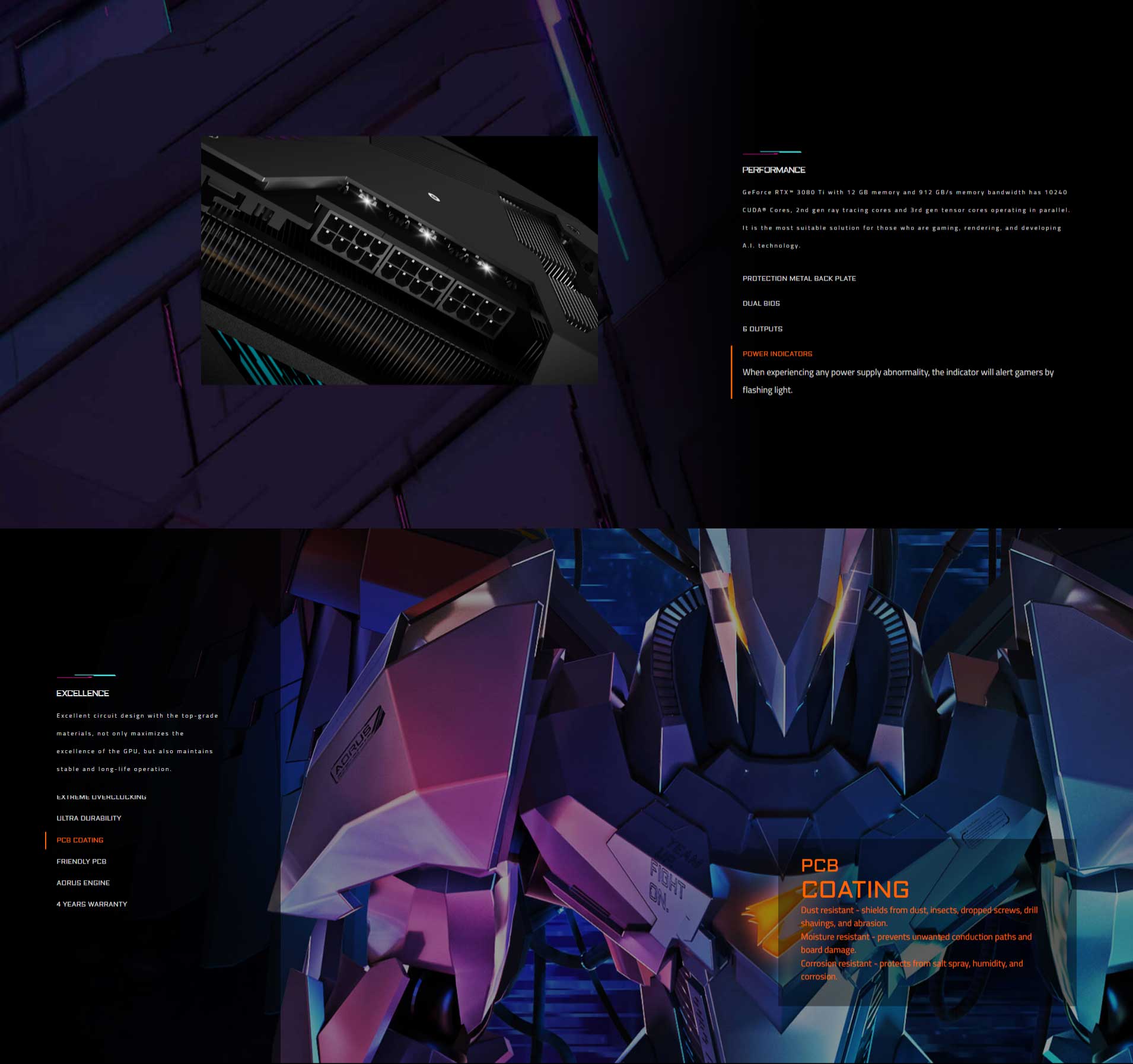 Gigabyte Aorus RTX 3080Ti 12Gb Xtreme Waterforce Graphic Card ...