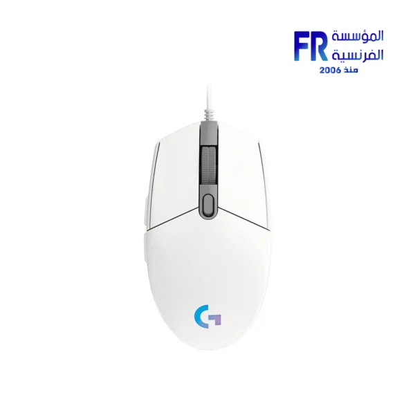 Logitech G203 White Lightsyns Wired Gaming Mouse | Alfrensia – Best PC ...