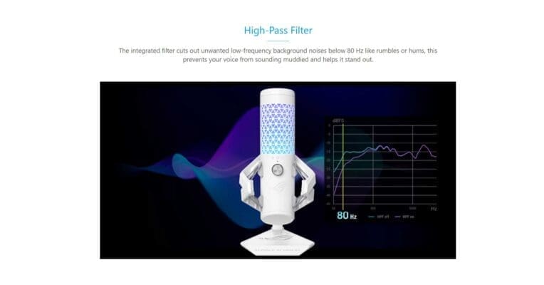 Asus Rog Carnyx White Usb Gaming Microphone | Alfrensia – Best PC ...