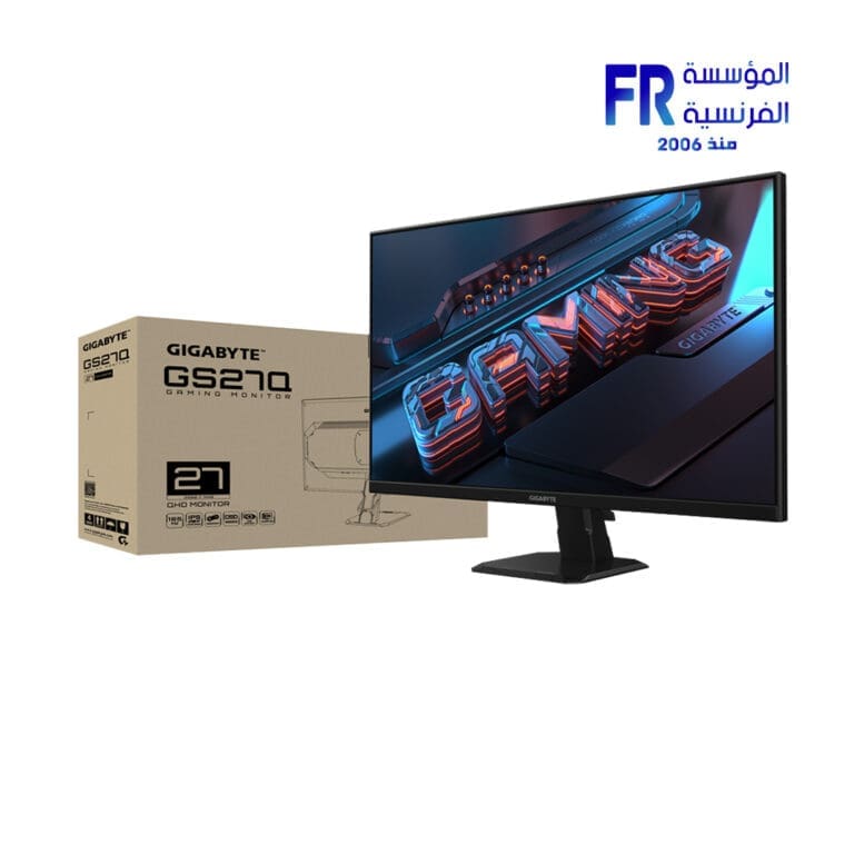 Gigabyte GS27Q EU1 27 Inch 165Hz (OC 170Hz) 1Ms QHD SS IPS Gaming ...