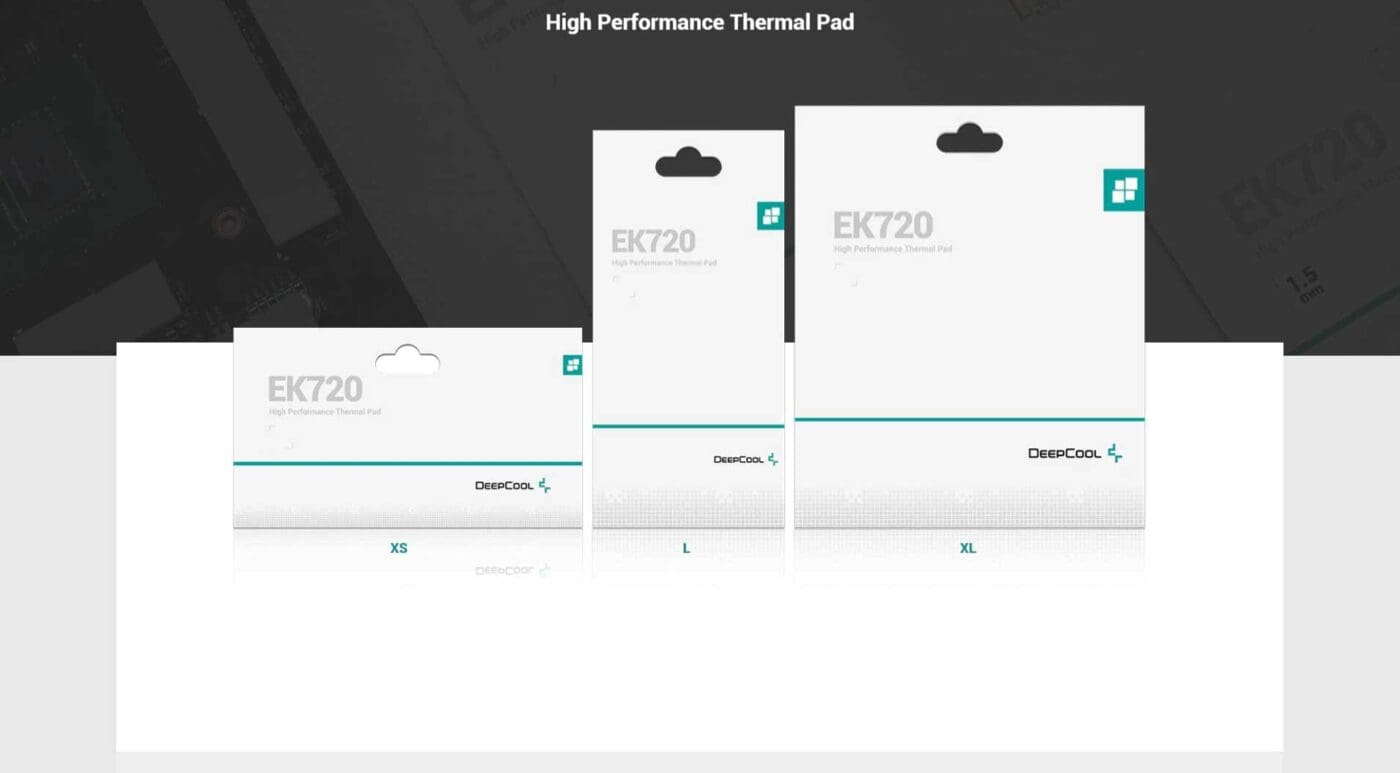 Deepcool EK720 XL 2.0 Thermal Pad | Alfrensia – Best PC Hardware ...
