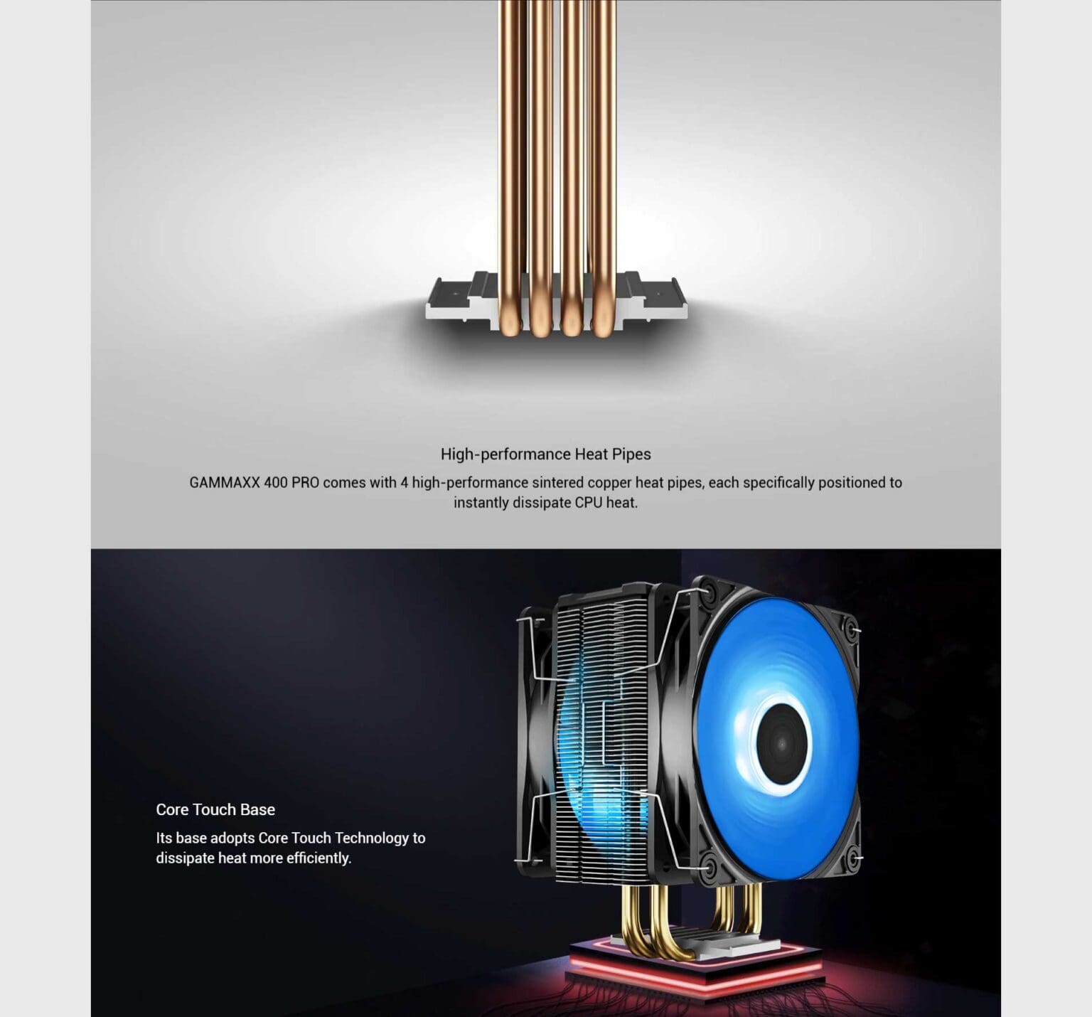 DeepCool Gammaxx 400 Pro Air Cpu Cooler | Alfrensia – Best PC Hardware ...