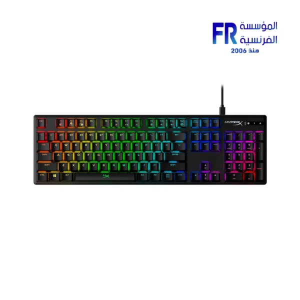 Hyperx Alloy Origins Clicky Blue Switches Wired Mechanical Keyboard ...