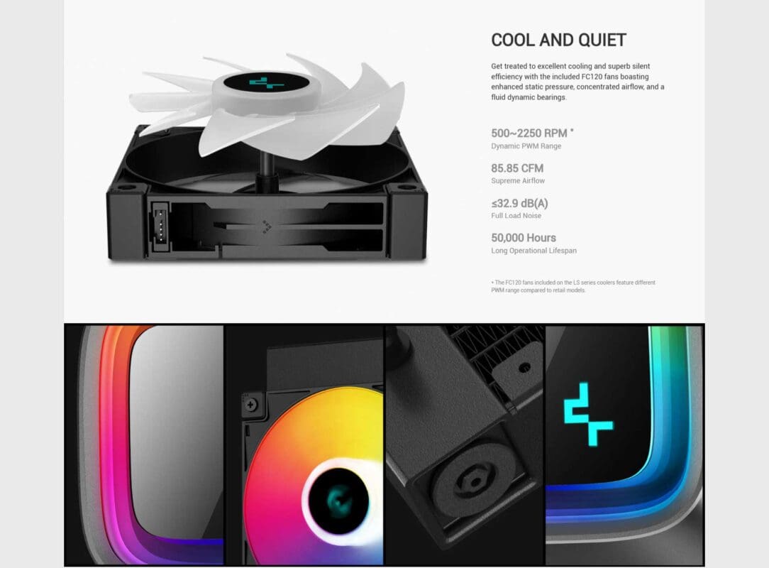 Deepcool LS520 AIO Liquid Cpu Cooler | Alfrensia – Best PC Hardware ...