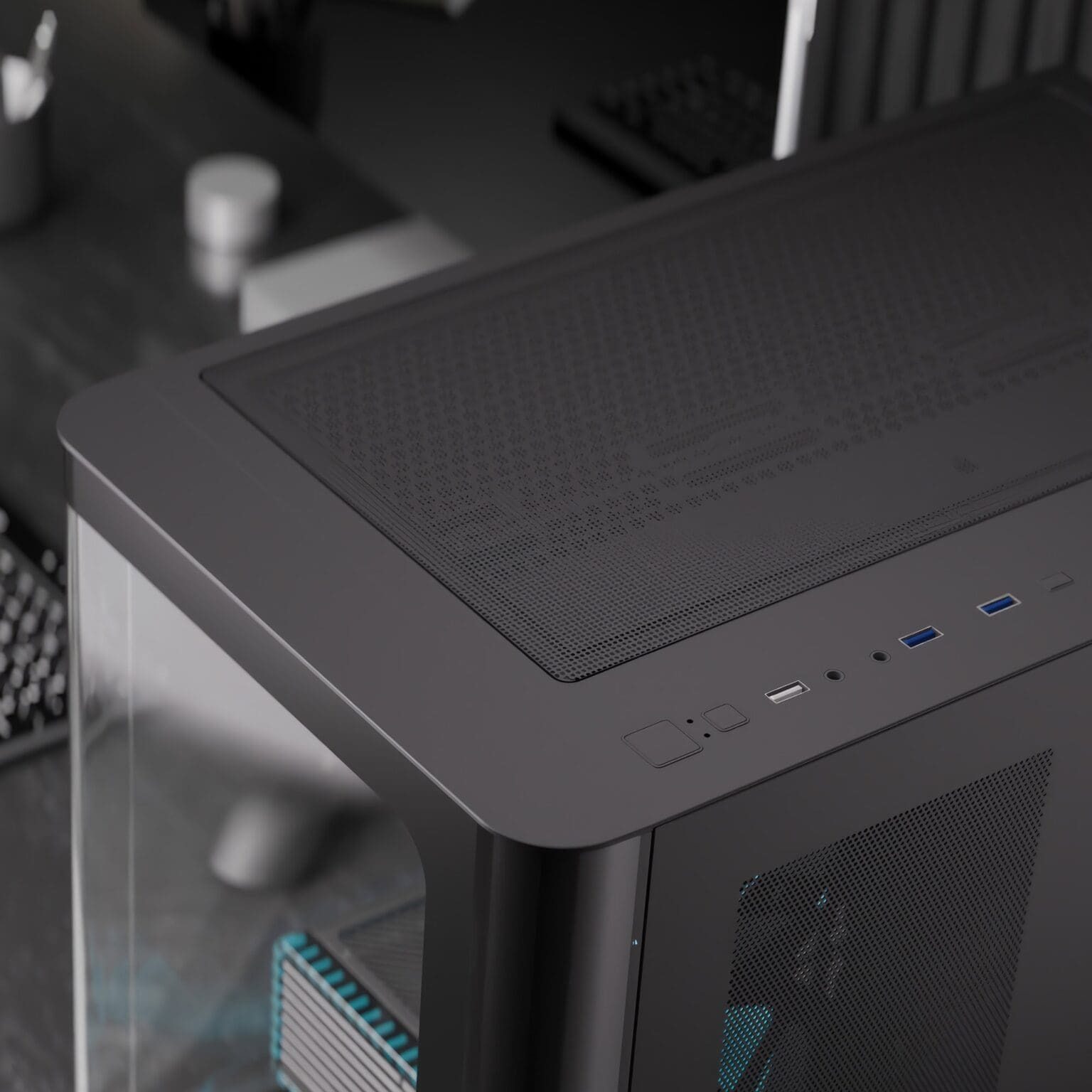 Aerocool P500C Mid Tower Case | Alfrensia – Best PC Hardware & Gaming Gear