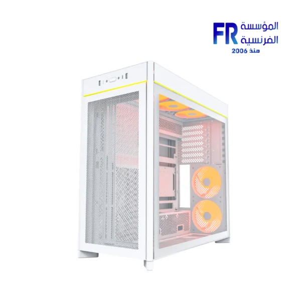 Montech HS01 PRO ARGB Back-Connect Ready White Mid Tower Case ...