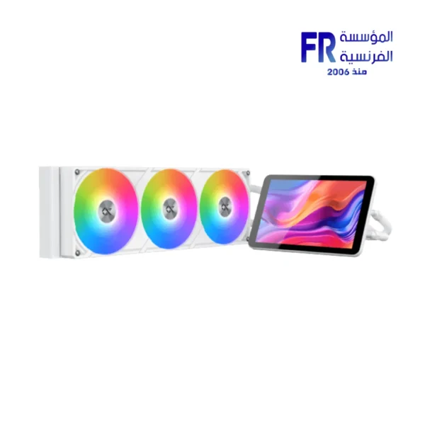 Xigmatek Connect Pro 360 Arctic Argb 7 Inch Magnetic LCD Aio Liquid Cpu ...