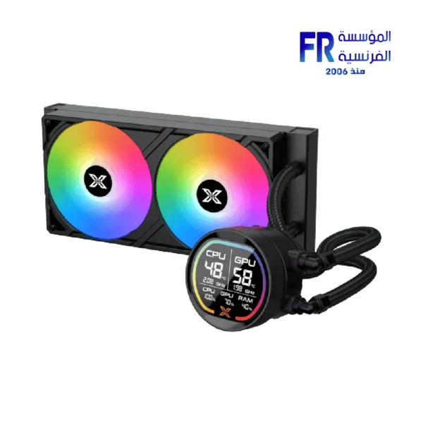 Xigmatek LK Pro 240mm Digital Argb 2.7 Smart Digital LCD Aio Liquid Cpu ...