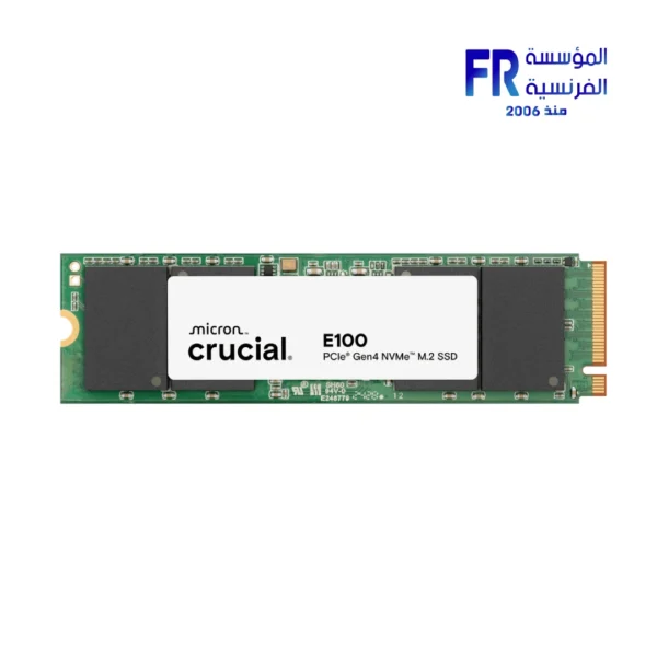 Crucial E100 Gen4 2Tb Pcie 4.0 Nvme M.2 2280 5000Mbs Read 4500Mbs Write ...